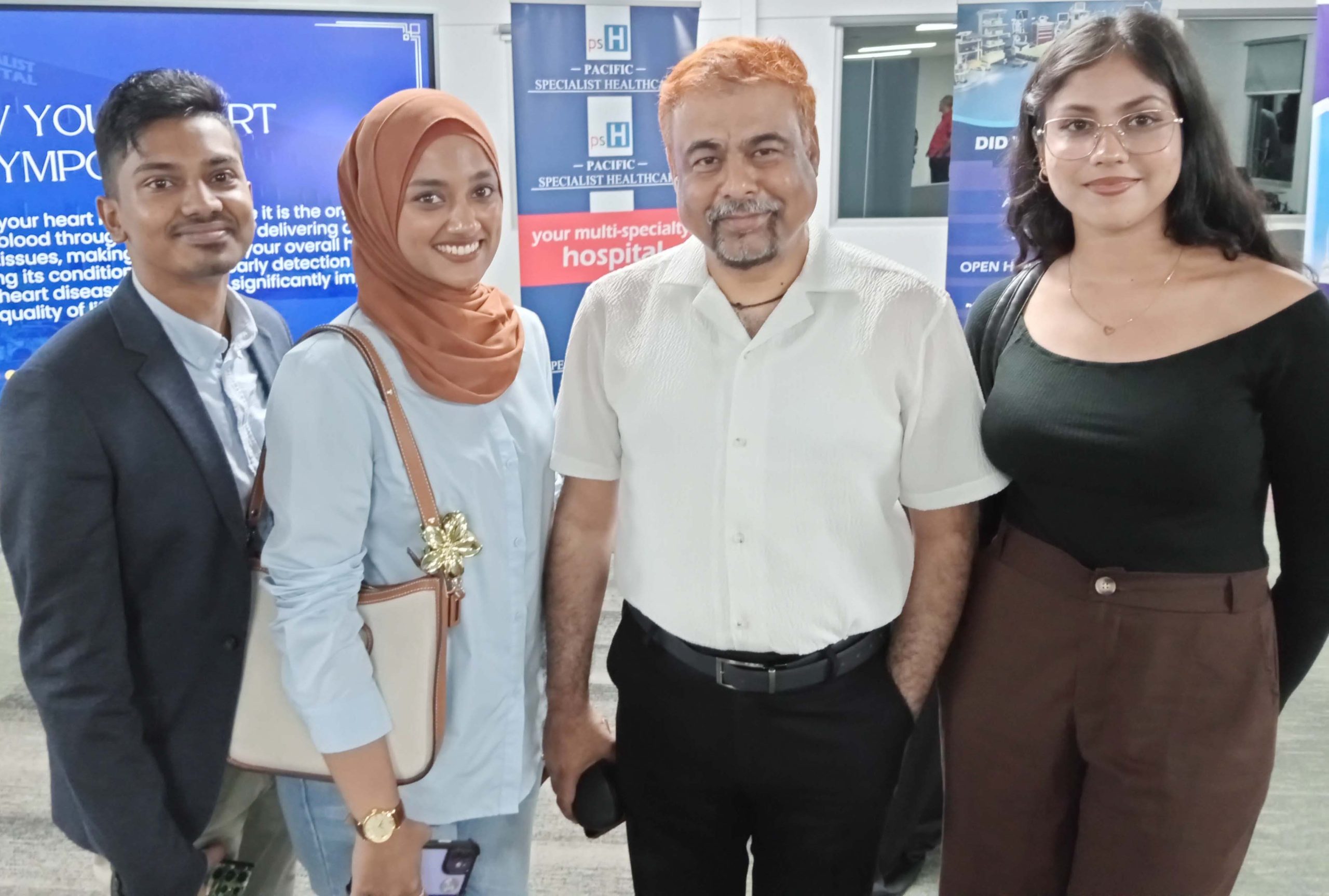 Medical students meet highly experienced Cardiology Specialist - Pacific Specialist Healthcare